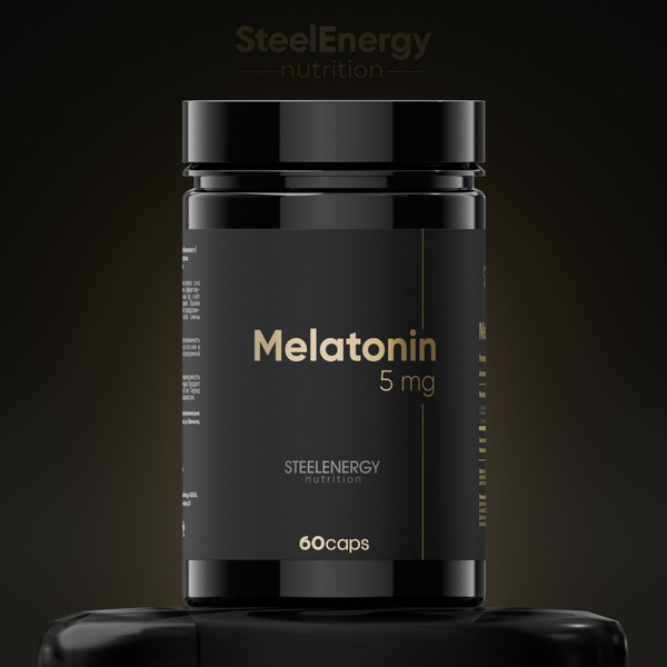 Мелатонин 5 мг для сна и быстрого засыпания 60 капсул, Melatonin 5 mg ...