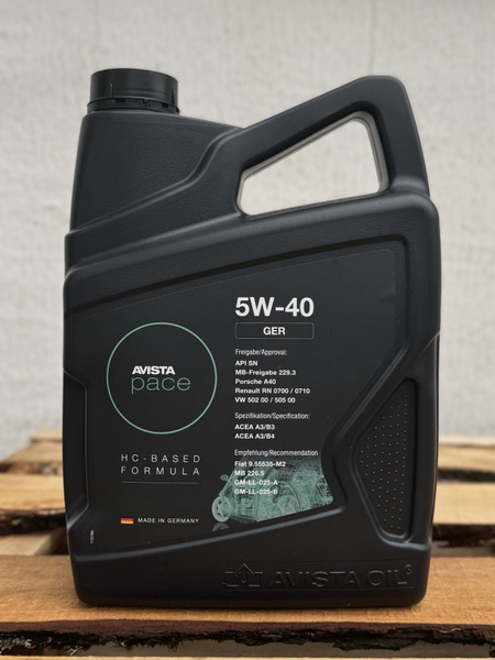 Масло моторное AVISTA 5W-40 Синтетическое - купить в интернет-магазине ...