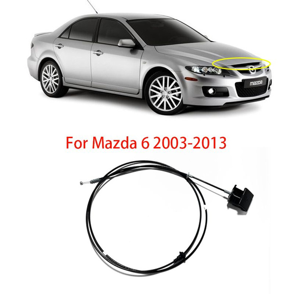 Трос капота автомобиля для MAZDA 6 2004 2005 2006 2007 2008 2009 2010 ...