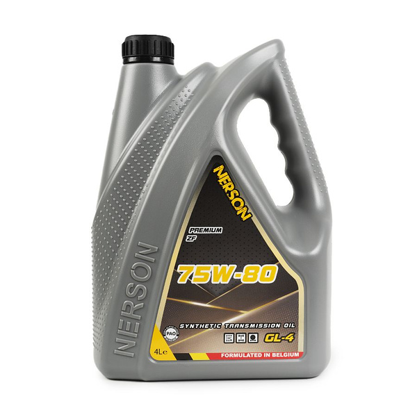 Масло трансмиссионное NERSON OIL Premium ZF GL-4 75W-80 PAO 4 л ...