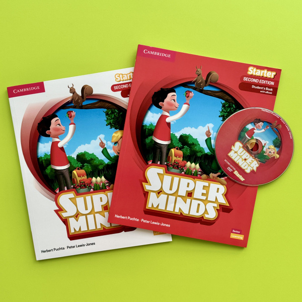 Super Minds Starter (Second Edition ): Комплект-Учебник+Рабочая Тетрадь+Диск - купить с ...