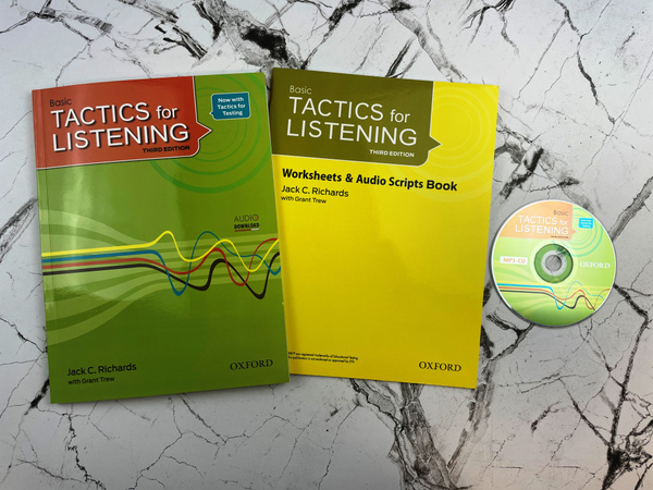 Tactics for Listening Basic 3rd edition , Комплект Student's Book ...