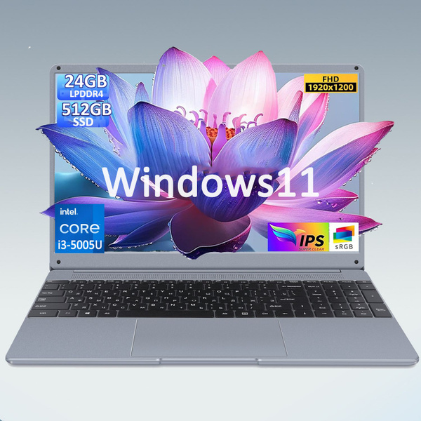 Характеристики VANWIN Windows 11 Pro Игровой ноутбук 15.6", Intel Core i3-5005U, RAM 24 ГБ, SSD ...
