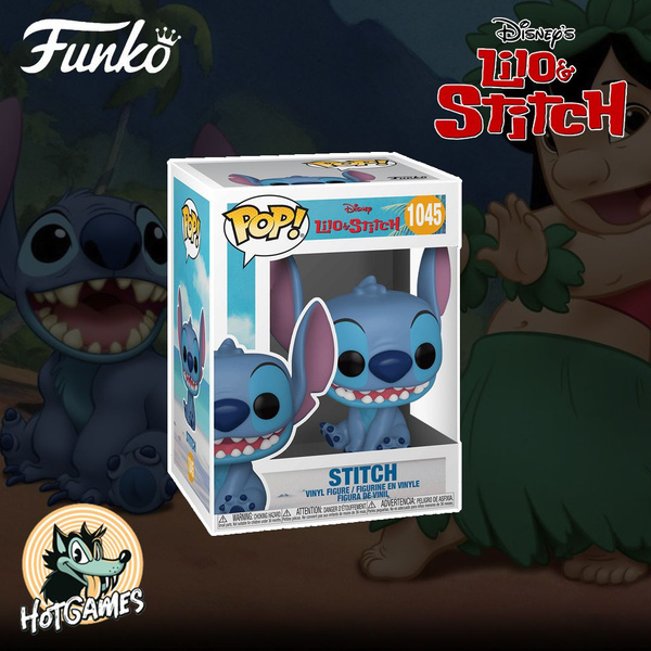Фигурка Funko POP! Disney Lilo & Stitch Smiling Seated Stitch (1045 ...