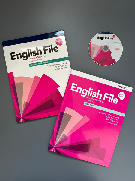 English File Intermediate Plus Учебник + Рабочая Тетрадь + CD - купить ...