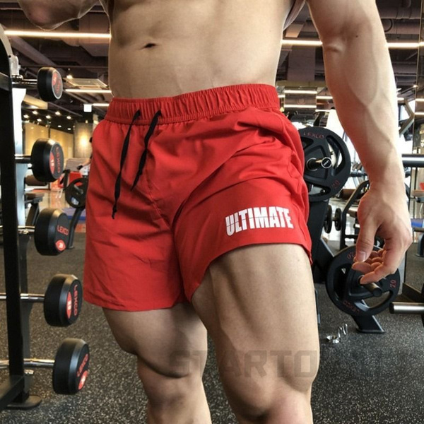 Шорты Мужской SYJWY Спортивный красный, размер 50 Полиэстер SUP-серфинг, Альпинизм, рост 175-180 ...