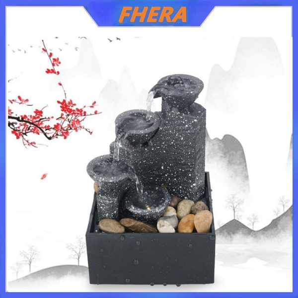 Водный фонтан/настольный орнамент/струящийся водопад купить на OZON по ...