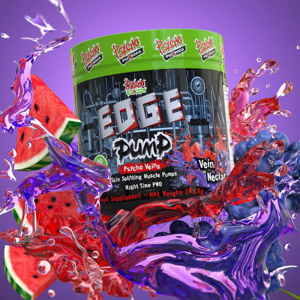 EDGE Pump Vein Nectar Psycho Pharma Предтренировочный комплекс 266 гр ...