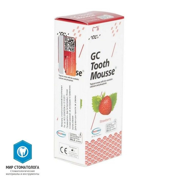 Зубной гель GC Tooth Mousse Тус Мусс для восстановления и укрепления ...