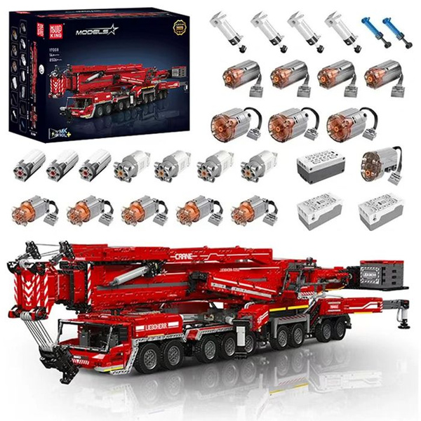 Конструктор Mould King 17008 Кран Ultimate Liebherr LTM 11200, 8506 ...