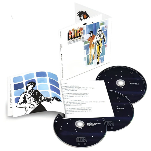 CD Музыка CD AIR French Band - Moon Safari 2 x CD + Blu-ray - купить по ...