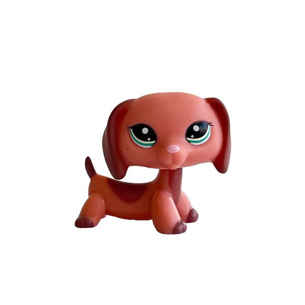 Littlest Pet Shop #2046 LPS игрушки ,У светло-рыжего щенка голубые ...