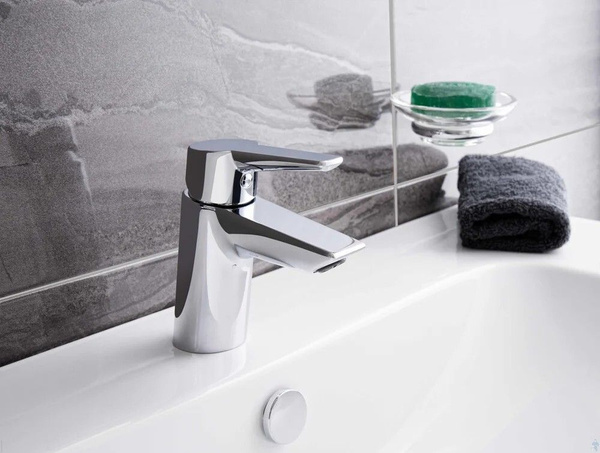 Смеситель VitrA для раковины Solid S A42440EXP Латунь - купить по выгодным ценам в интернет ...