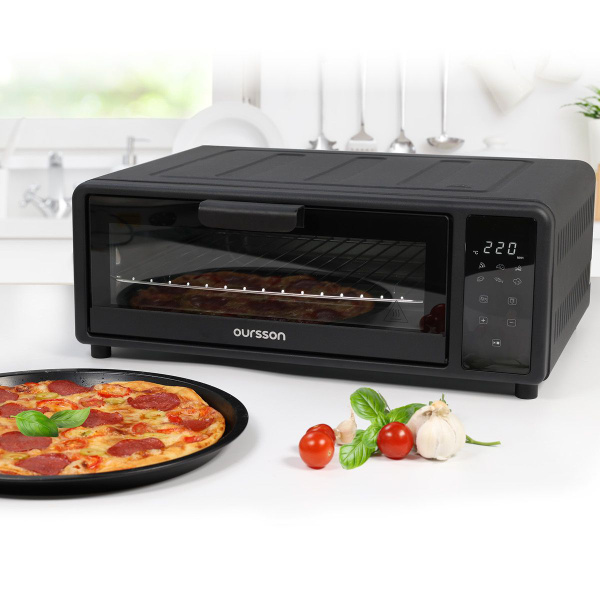 Мини-печь Oursson MO1305, черный, 15 л купить c доставкой на OZON по низкой цене (1624994408)