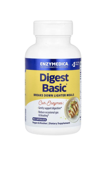 Незаменимая Смесь Основных Ферментов ENZYMEDICA Digest Basic 90 капсул купить на OZON по низкой ...