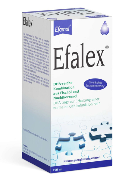 Efalex (Efamol) Эфалекс в сиропе, 150 мл Германия - купить с доставкой ...