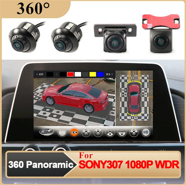 1080P Для Sony 307 3D Pro 360 WDR Универсальная 4-Канальная Панорамная ...
