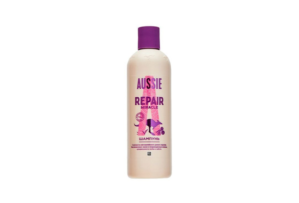 Шампунь AUSSIE Repair Miracle, 300 мл - купить с доставкой по выгодным ...