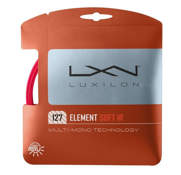 Струны теннисные Luxilon Element Soft IR (12м) купить на OZON по низкой ...
