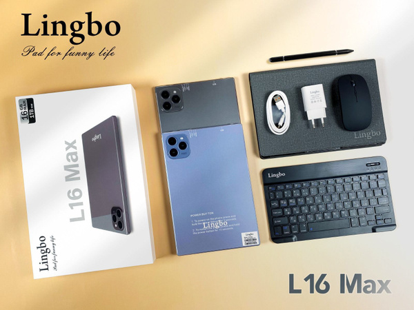 Купить планшет Lingbo L16 MAX 10.1", 1024 GB по низкой цене: отзывы, фото, характеристики в ...
