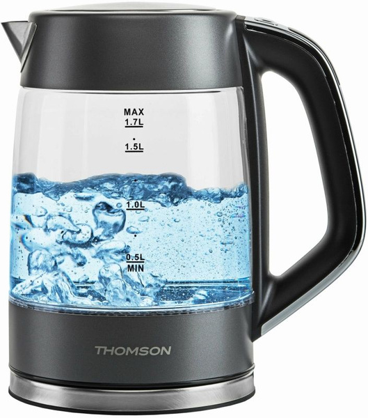Чайник электрический Thomson K20ES-2002 1.7л 2000Вт серый купить на ...