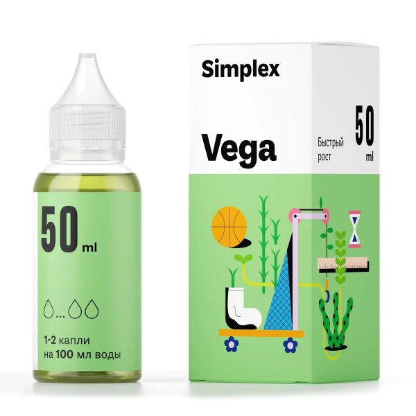 Стимулятор роста / Vega, 50 мл / Simplex купить на OZON по низкой цене (1669159608)
