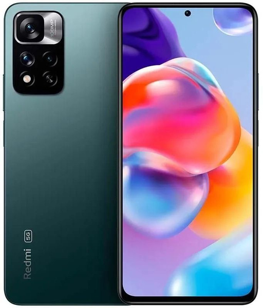 Смартфон Redmi Note 11 Pro 8/256 GB 绿--1 256 ГБ 8 ГБ Зеленый 6.67 OLED ...