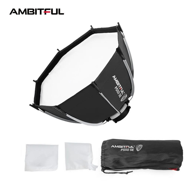 AMBITFUL 30cm PS30 SE Bowens Mount Mini Softbox Портативный восьмиугольный зонтик Софтбокс ...