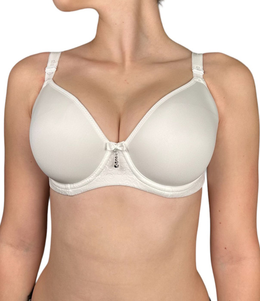 Бюстгальтер Женский VE.NU.S спейсер, размер 100E белый Полиамид, Эластан Повседневный Китай ...