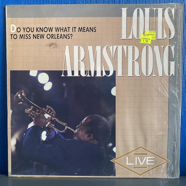 Louis Armstrong. Do You Know What It Means To Miss New Orleans? NM ПЕРВЫЙ ПРЕСС! 1989 LP ...