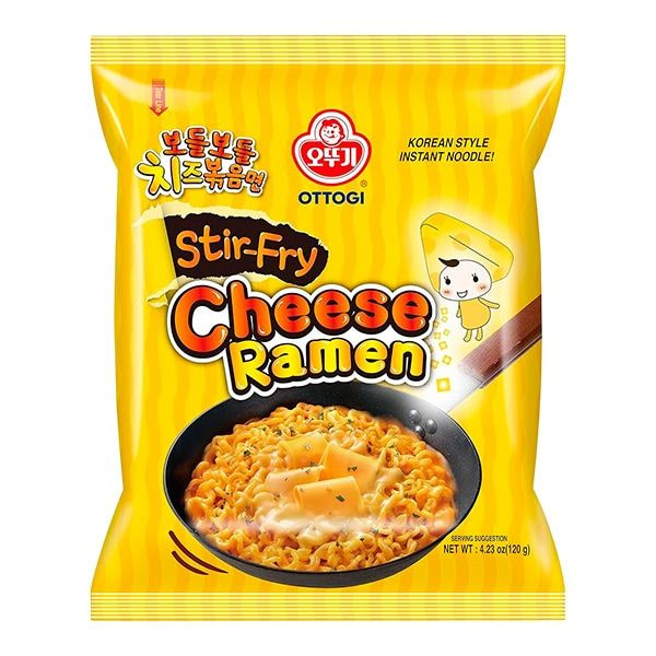 Рамен ОТТОГИ жаренный нежный со вкусом сыра "Cheese Ramen Stir-Fry" 120 ...