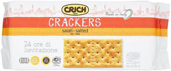 Крекер CRICH 931 Salted Crackers соленый 250г - купить с доставкой по ...