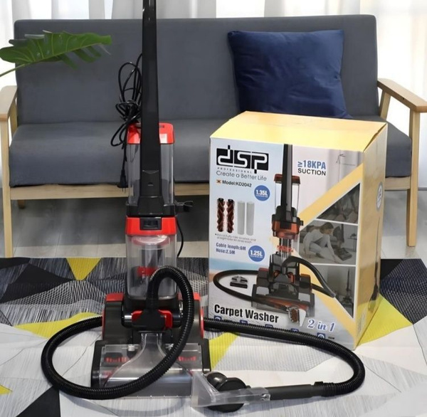 Моющий пылесос DSP KD 2042, красный, черный - купить по низким ценам в ...