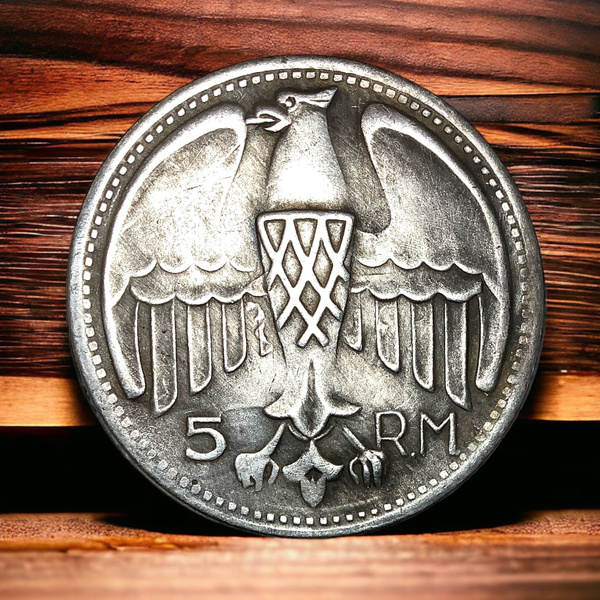 Монета Германия 5 рейхсмарок 1935 года. Рейх. Вторая мировая война - купить в интернет-магазине ...