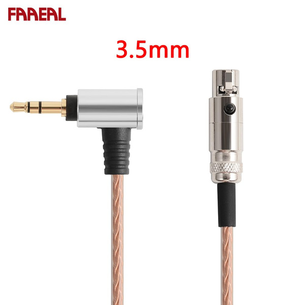 Наушники Внутриканальные FAAEAL Кабель для обновления наушников с 3-контактным разъемом Mini XLR ...