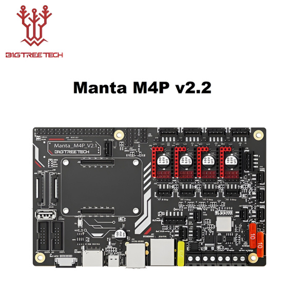 Плата BIGTREETECH Manta M4P v2.2. Материнская плата BTT Manta M4P. купить на OZON по низкой цене ...