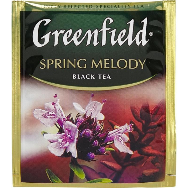 Чай Greenfield Spring Melody (1.5г x 100шт), 150г купить на OZON по ...