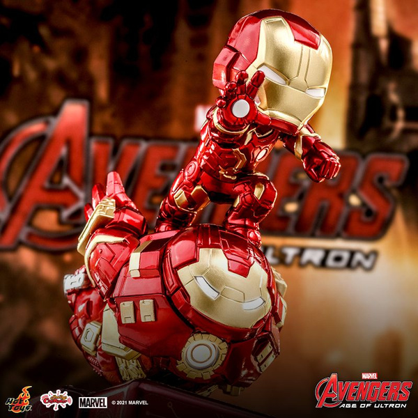 Машинка-качалка Hot Toys серии Marvel CosRider,13,Железный человек ...