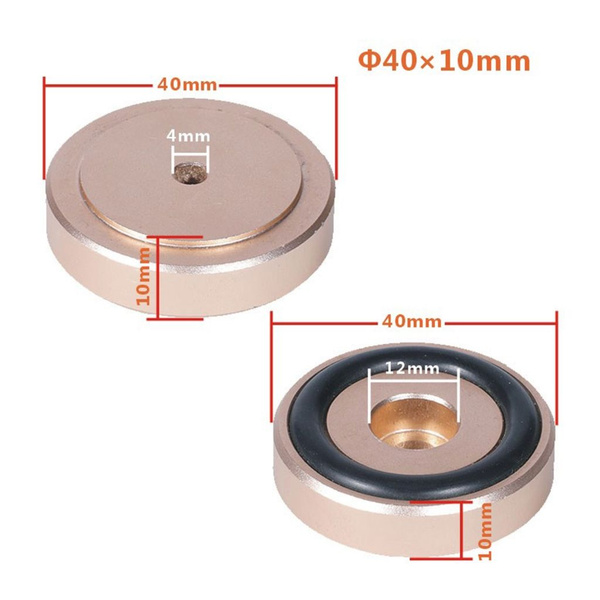 Алюминиевые ножки для акустики - золотые - 40X10mm купить на OZON по ...