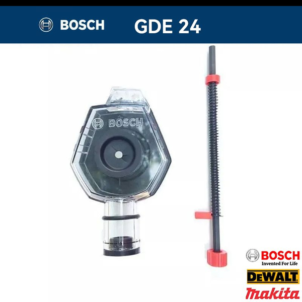 Профессиональный пылезащитный колпак Bosch GDE 24, пылеудаляющее ...