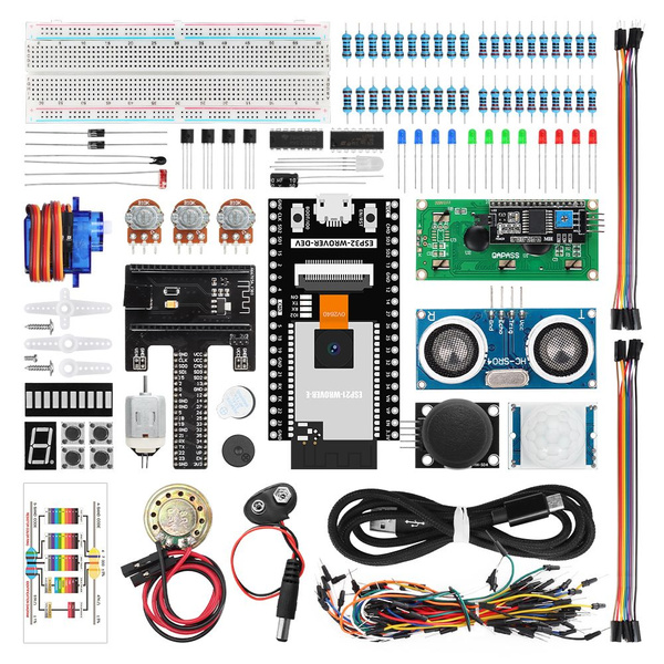 Характеристики Tscinbuny Комплект для разработки камеры Esp32 для проекта Arduino С кодами и