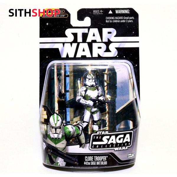 Фигурка Hasbro Star Wars The Saga Collections Clone Trooper 442nd Siege ...