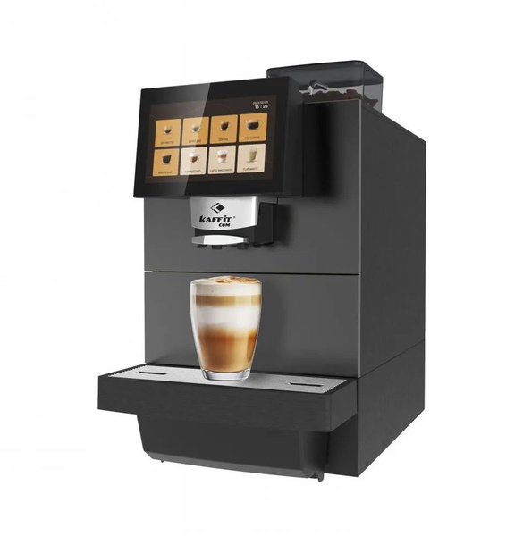 Автоматическая кофемашина KAFFIT COM E60T, черный купить по выгодной цене в интернет-магазине ...