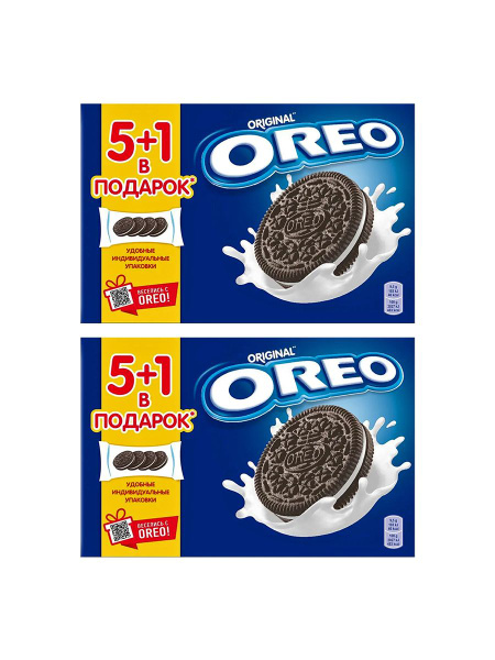 Печенье Oreo с ванильной начинкой, 2 уп по 228 гр - купить с доставкой ...