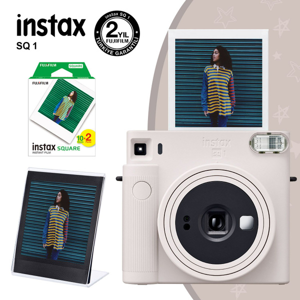 Фотоаппарат мгновенной печати Fujifilm Instax SQ1 + Ремешок + 20 Пленка ...