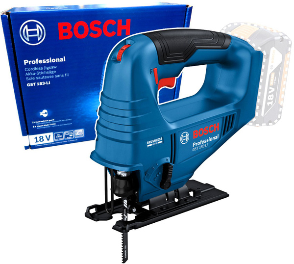 Аккумуляторный бесщеточный электролобзик Bosch Professional GST 183-LI ...