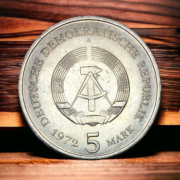 Монета Германия 5 марок 1972 года. Архитектура. Город Мейсен. Люксовое состояние купить на OZON ...