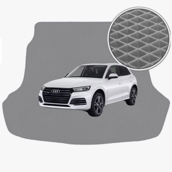 Коврик в багажник Бальдр Audi Q5 (FY) II 2017 багажник, цвет серый ...