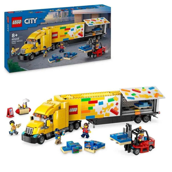 LEGO Urban series 60440 Желтый транспортер купить на OZON по низкой ...