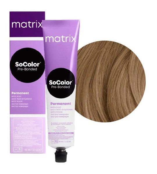 Matrix Перманентная краска для волос с бондером SoColor Pre-Bonded ...